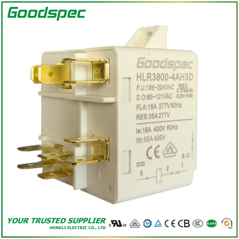 HLR3800-4AH3D POTENTIAL TYPE MOTOR STARTING RELAY – Hongli Electric